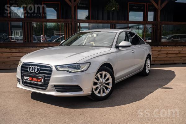 Grey Audi A6 2011 in Riga, with an engine capacity of 2.00 L and mileage of 0 thousand km for 8650 €, photo 6 on AUTOMOTO.COM.LV