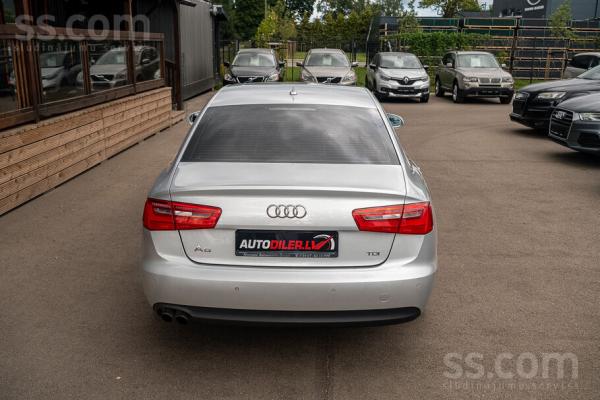 Grey Audi A6 2011 in Riga, with an engine capacity of 2.00 L and mileage of 0 thousand km for 8650 €, photo 10 on AUTOMOTO.COM.LV
