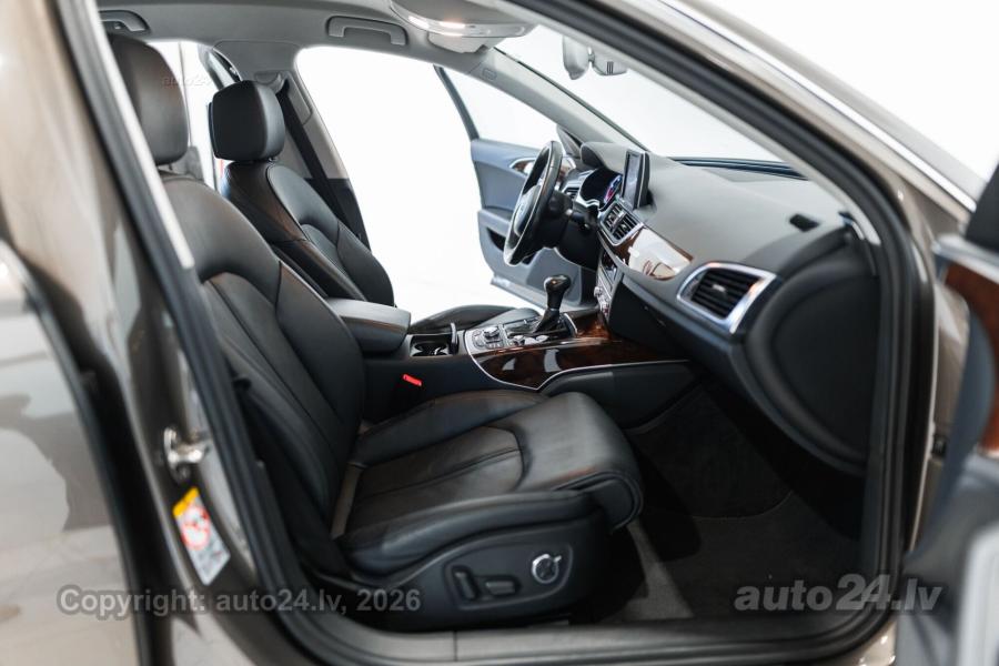 Grey Audi A6 2011 in Tallinn, with an engine capacity of 3.00 L and mileage of 166 thousand km for 11990 €, photo 16 on AUTOMOTO.COM.LV