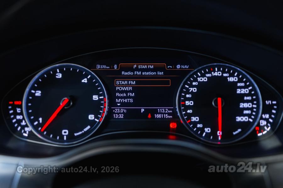 Grey Audi A6 2011 in Tallinn, with an engine capacity of 3.00 L and mileage of 166 thousand km for 11990 €, photo 31 on AUTOMOTO.COM.LV