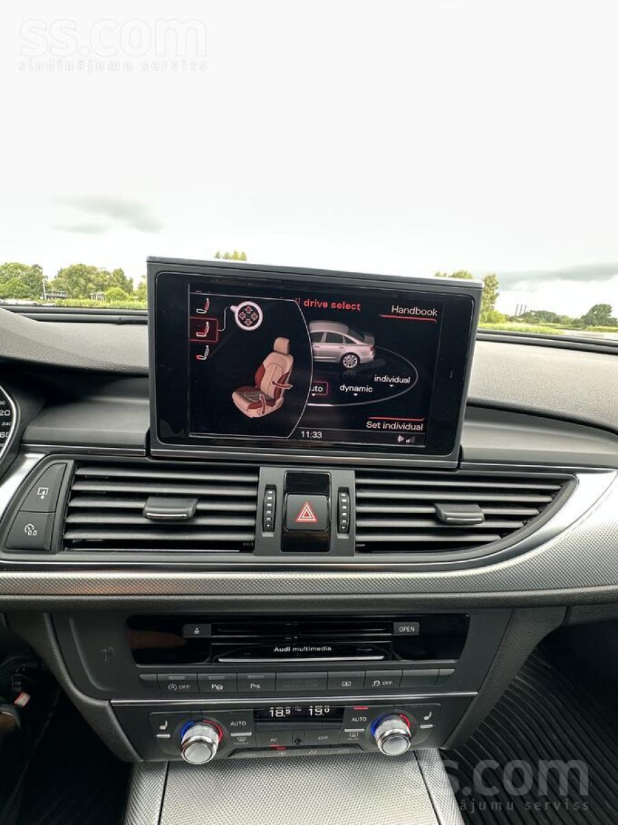 Pelēks Audi A6 2011 Liepāja, ar dzinēja tilpumu 3.00 L un nobraukumu 182 tūkst. km par 13950 €, foto 16 vietnē AUTOMOTO.COM.LV
