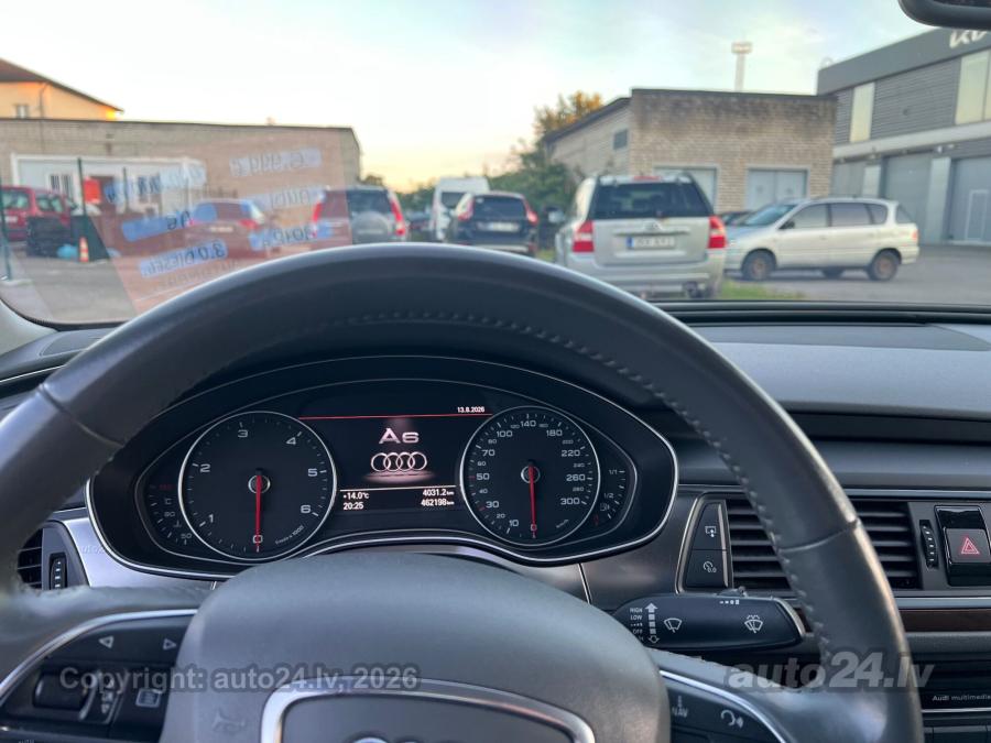 Pelēks Audi A6 2011 Narva, ar dzinēja tilpumu 3.00 L un nobraukumu 469 tūkst. km par 6999 €, foto 23 vietnē AUTOMOTO.COM.LV