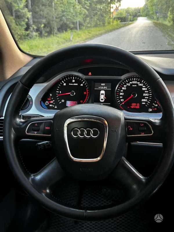 Grey Audi A6 2011 in Vilnius, with an engine capacity of 2.97 L and mileage of 404 thousand km for 5100 €, photo 8 on AUTOMOTO.COM.LV