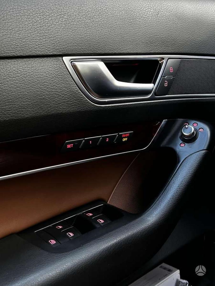 Grey Audi A6 2011 in Vilnius, with an engine capacity of 2.97 L and mileage of 404 thousand km for 5100 €, photo 12 on AUTOMOTO.COM.LV