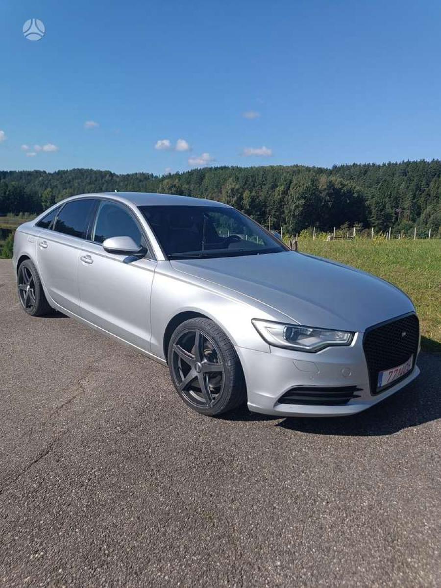 Grey Audi A6 2011 in Ignalina, with an engine capacity of 1.97 L and mileage of 269 thousand km for 7900 €, photo 8 on AUTOMOTO.COM.LV