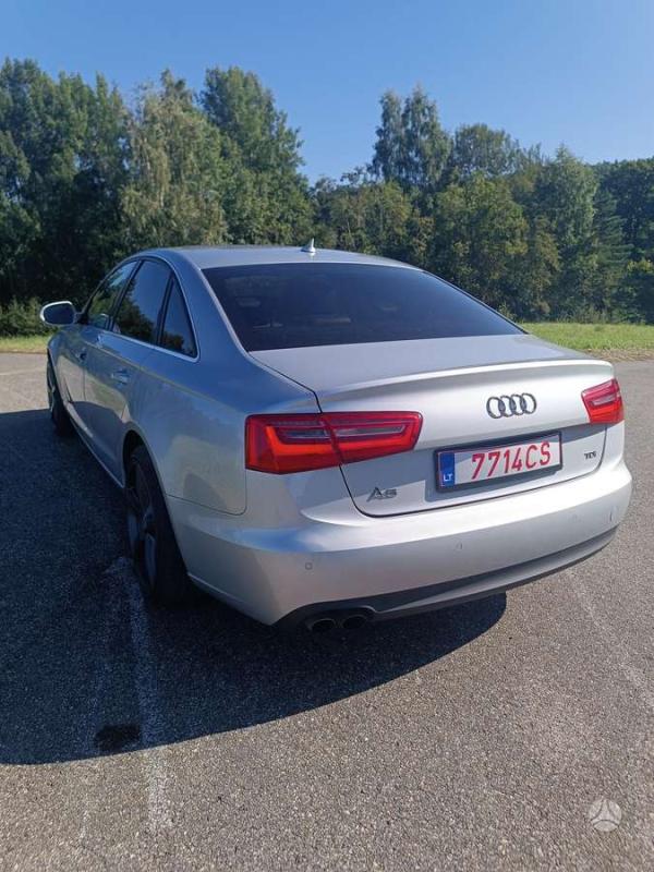 Pelēks Audi A6 2011 Ignalina, ar dzinēja tilpumu 1.97 L un nobraukumu 269 tūkst. km par 7900 €, foto 9 vietnē AUTOMOTO.COM.LV