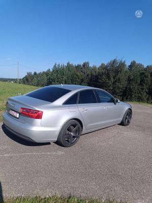 Grey Audi A6 2011 in Ignalina, with an engine capacity of 1.97 L and mileage of 269 thousand km for 7900 €, photo 13 on AUTOMOTO.COM.LV