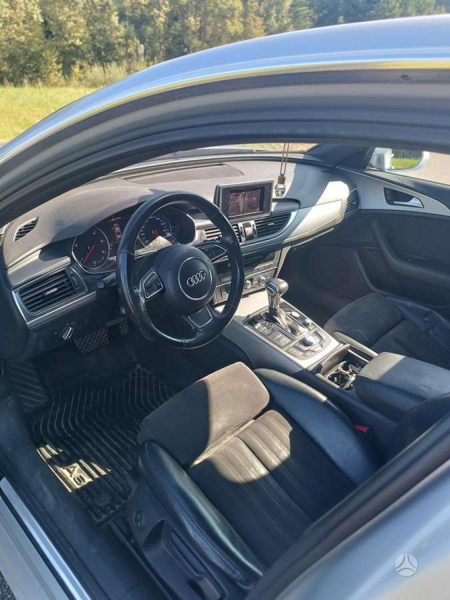 Grey Audi A6 2011 in Ignalina, with an engine capacity of 1.97 L and mileage of 269 thousand km for 7900 €, photo 19 on AUTOMOTO.COM.LV