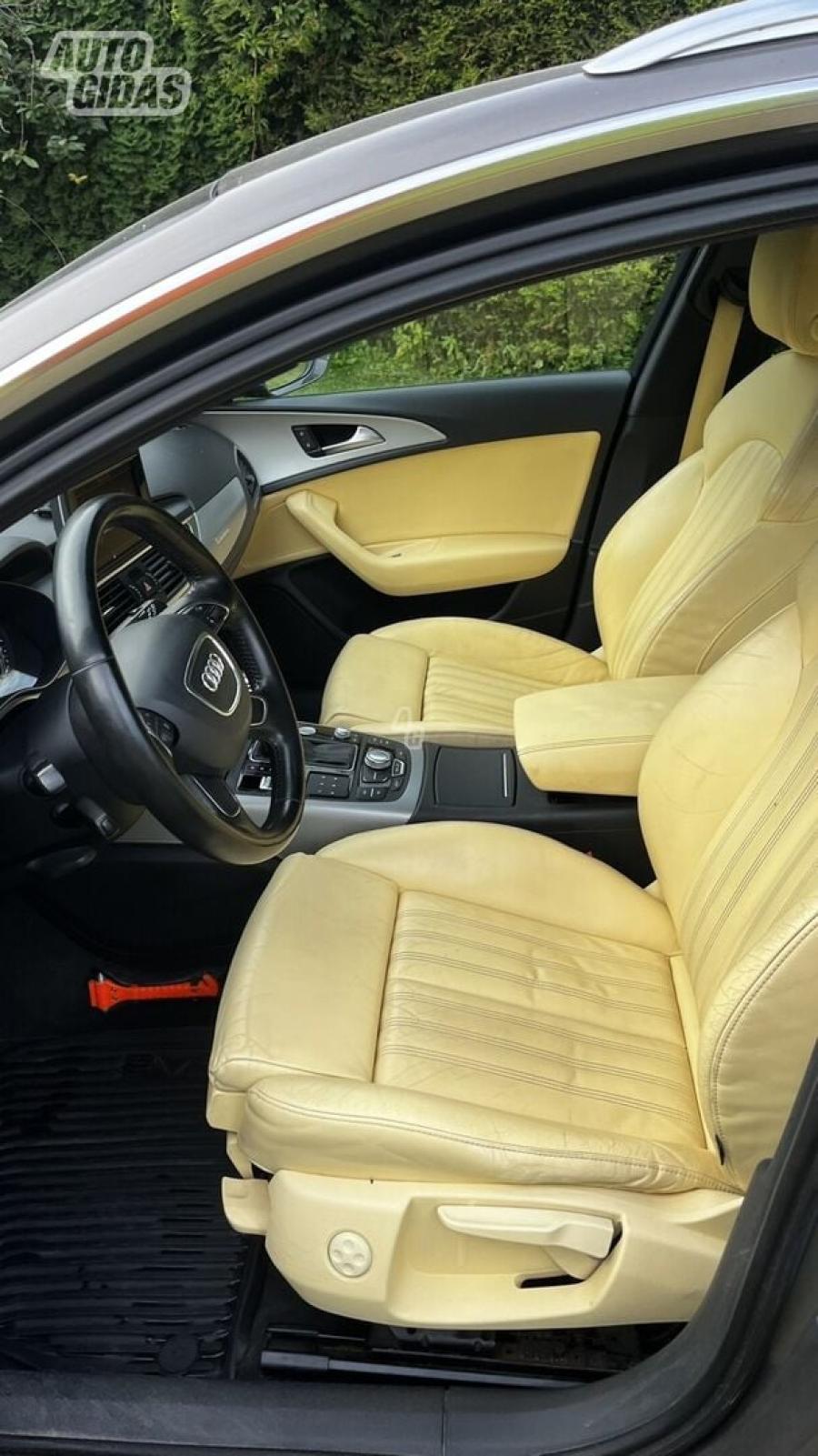 Grey Audi A6 2011 in Vilnius, with an engine capacity of 3.00 L and mileage of 306 thousand km for 9500 €, photo 7 on AUTOMOTO.COM.LV