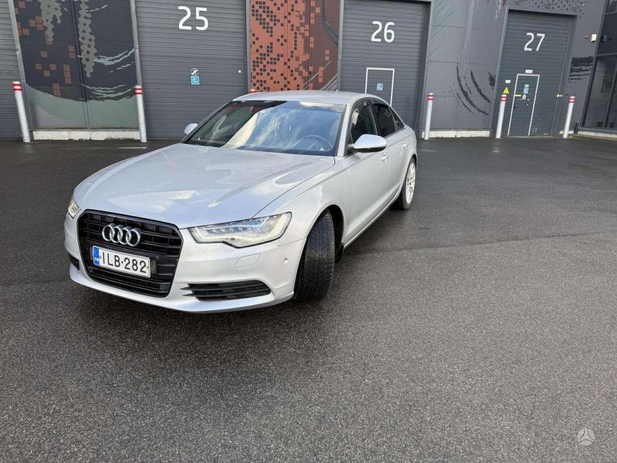 Grey Audi A6 2011 in Kaunas, with an engine capacity of 3.00 L and mileage of 186 thousand km for 9600 €, photo 1 on AUTOMOTO.COM.LV