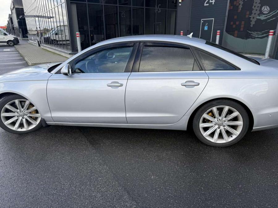 Grey Audi A6 2011 in Kaunas, with an engine capacity of 3.00 L and mileage of 186 thousand km for 9600 €, photo 10 on AUTOMOTO.COM.LV