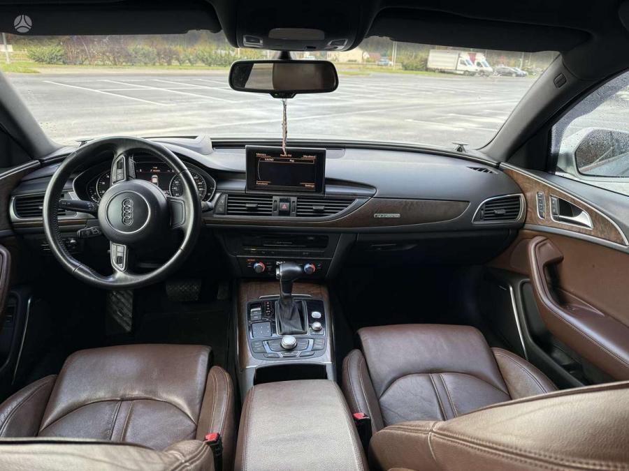 Grey Audi A6 2011 in Kaunas, with an engine capacity of 3.00 L and mileage of 186 thousand km for 9600 €, photo 11 on AUTOMOTO.COM.LV