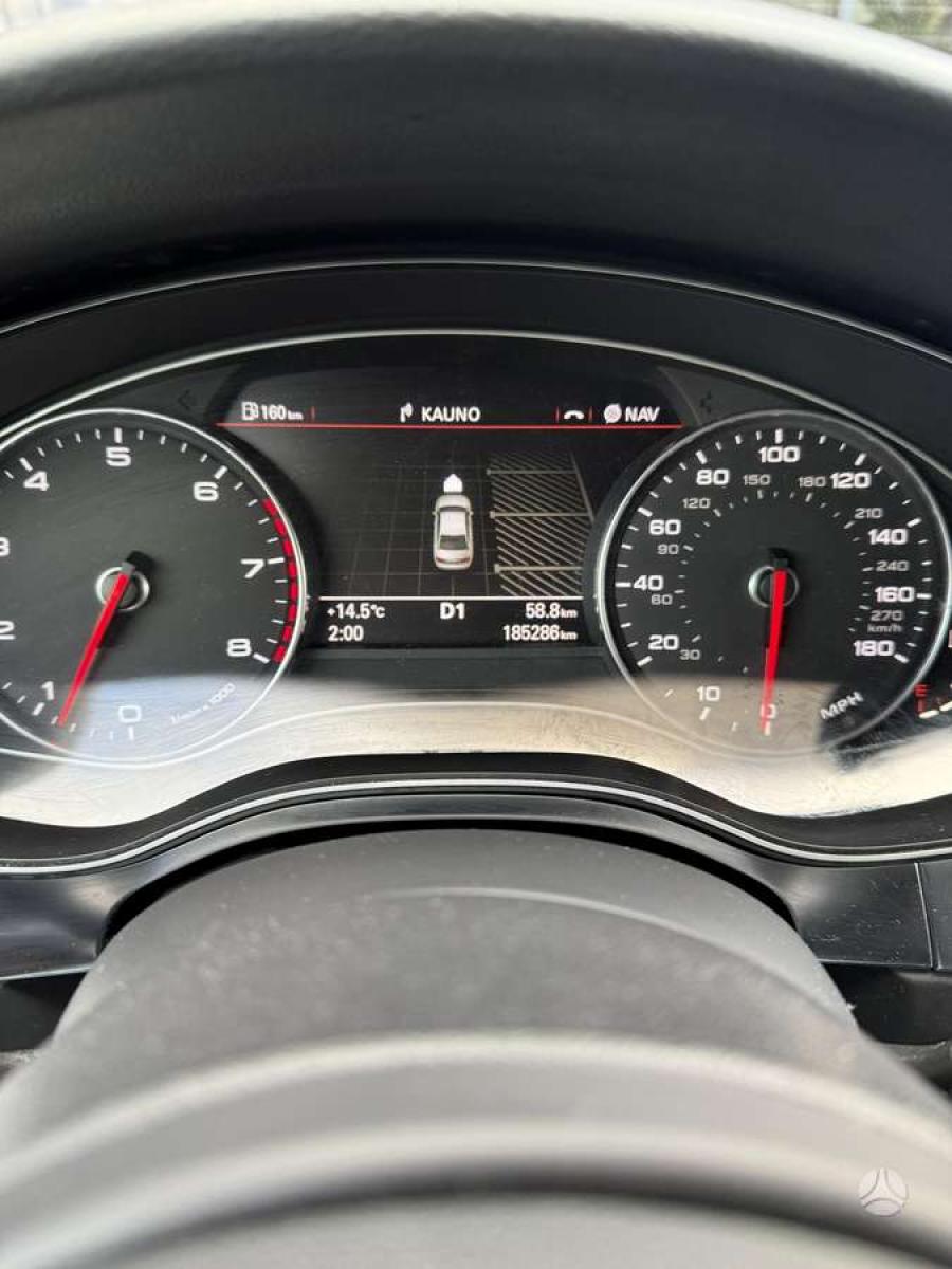 Grey Audi A6 2011 in Kaunas, with an engine capacity of 3.00 L and mileage of 186 thousand km for 9600 €, photo 20 on AUTOMOTO.COM.LV