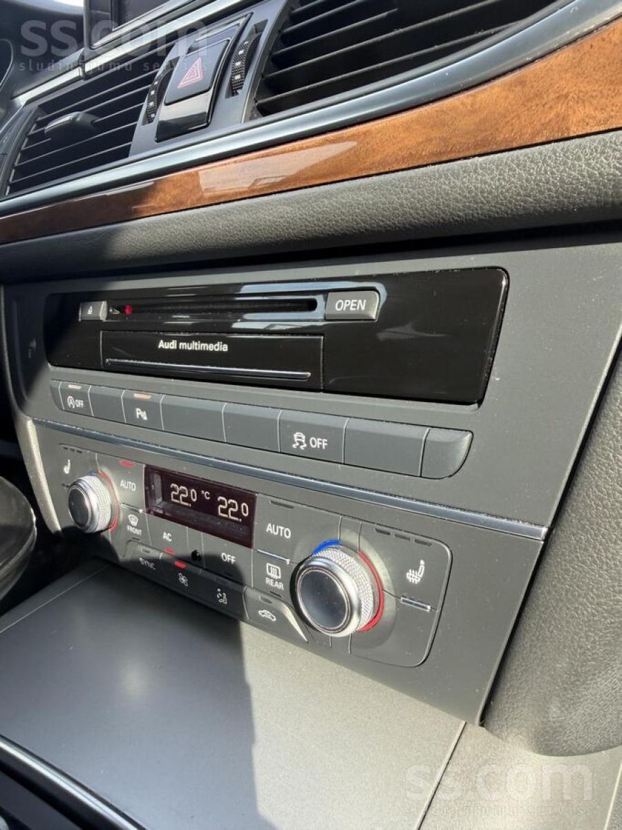 Pelēks Audi A6 2011 Ventspils, ar dzinēja tilpumu 3.00 L un nobraukumu 433 tūkst. km par 8990 €, foto 21 vietnē AUTOMOTO.COM.LV