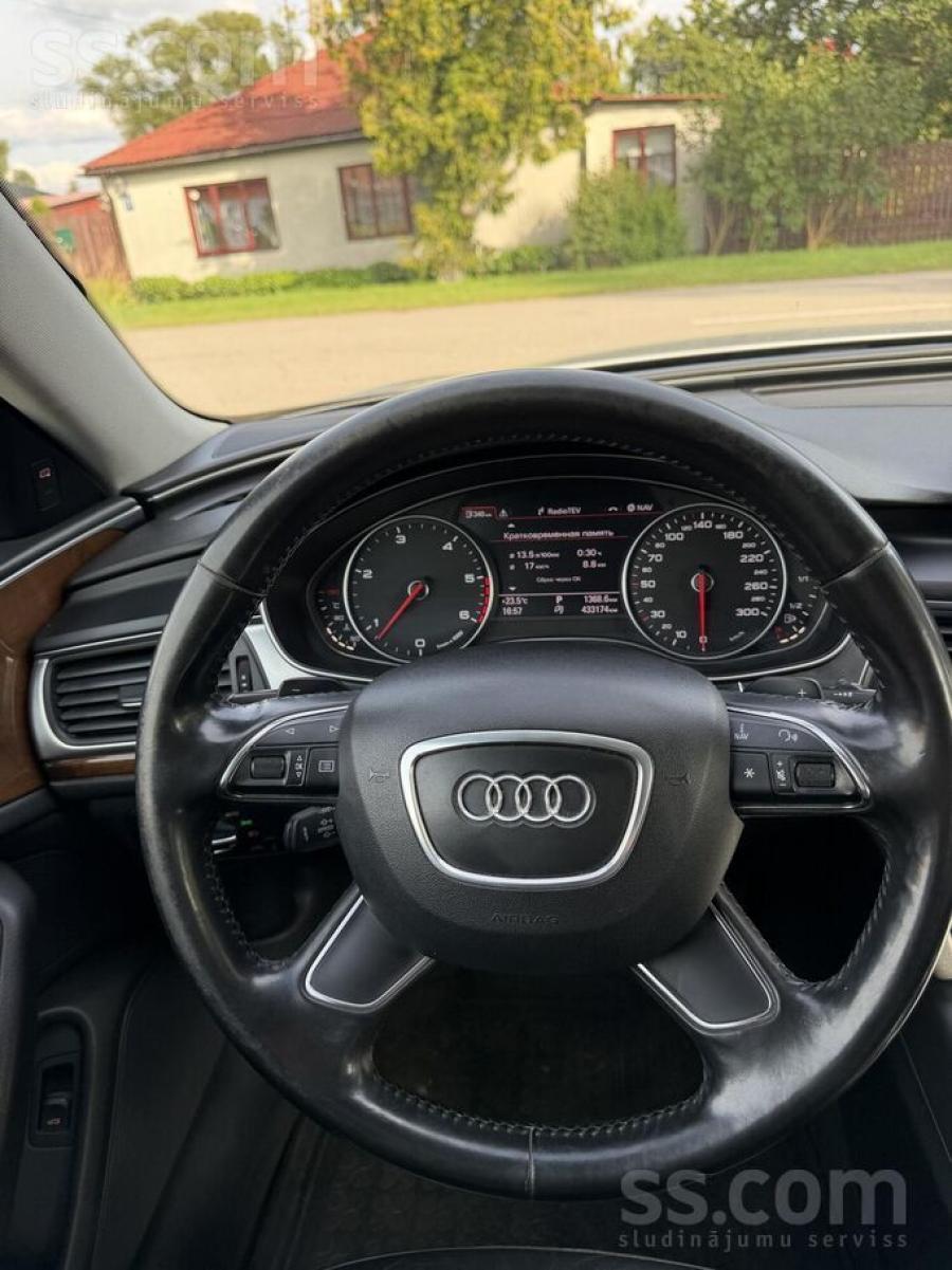 Pelēks Audi A6 2011 Ventspils, ar dzinēja tilpumu 3.00 L un nobraukumu 433 tūkst. km par 8990 €, foto 22 vietnē AUTOMOTO.COM.LV