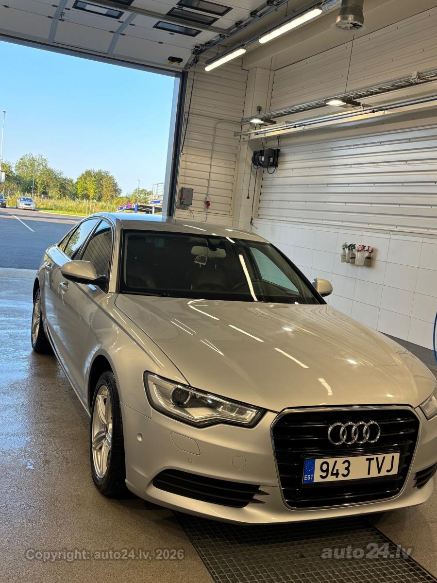 Grey Audi A6 2011 in Tallinn, with an engine capacity of 3.00 L and mileage of 282 thousand km for 10800 €, photo 6 on AUTOMOTO.COM.LV