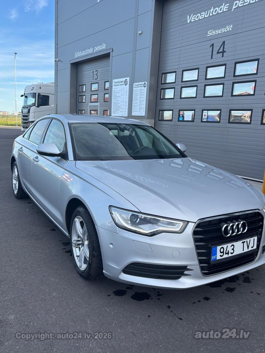 Grey Audi A6 2011 in Tallinn, with an engine capacity of 3.00 L and mileage of 282 thousand km for 10800 €, photo 8 on AUTOMOTO.COM.LV