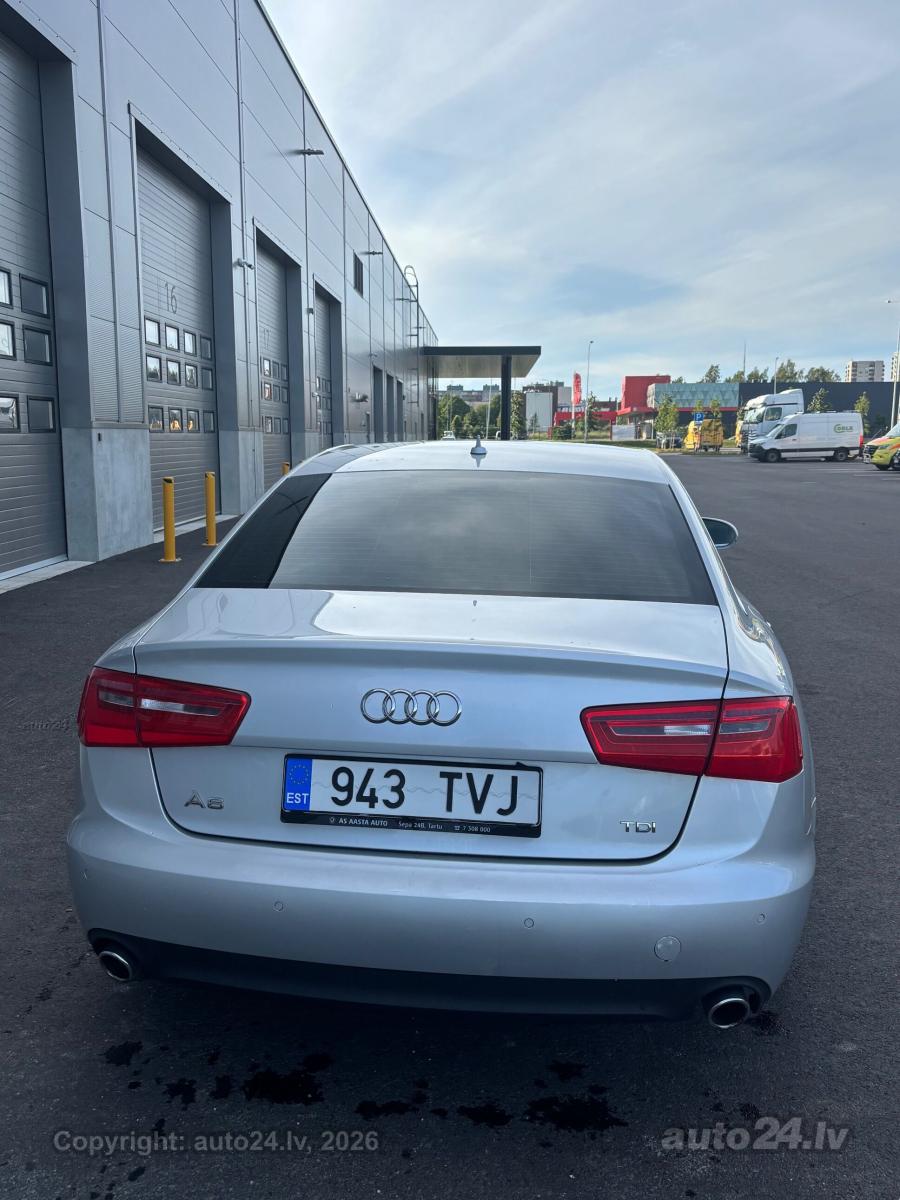 Grey Audi A6 2011 in Tallinn, with an engine capacity of 3.00 L and mileage of 282 thousand km for 10800 €, photo 10 on AUTOMOTO.COM.LV