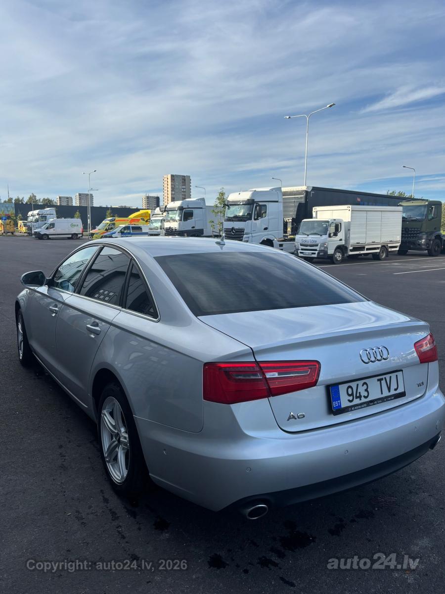 Grey Audi A6 2011 in Tallinn, with an engine capacity of 3.00 L and mileage of 282 thousand km for 10800 €, photo 11 on AUTOMOTO.COM.LV