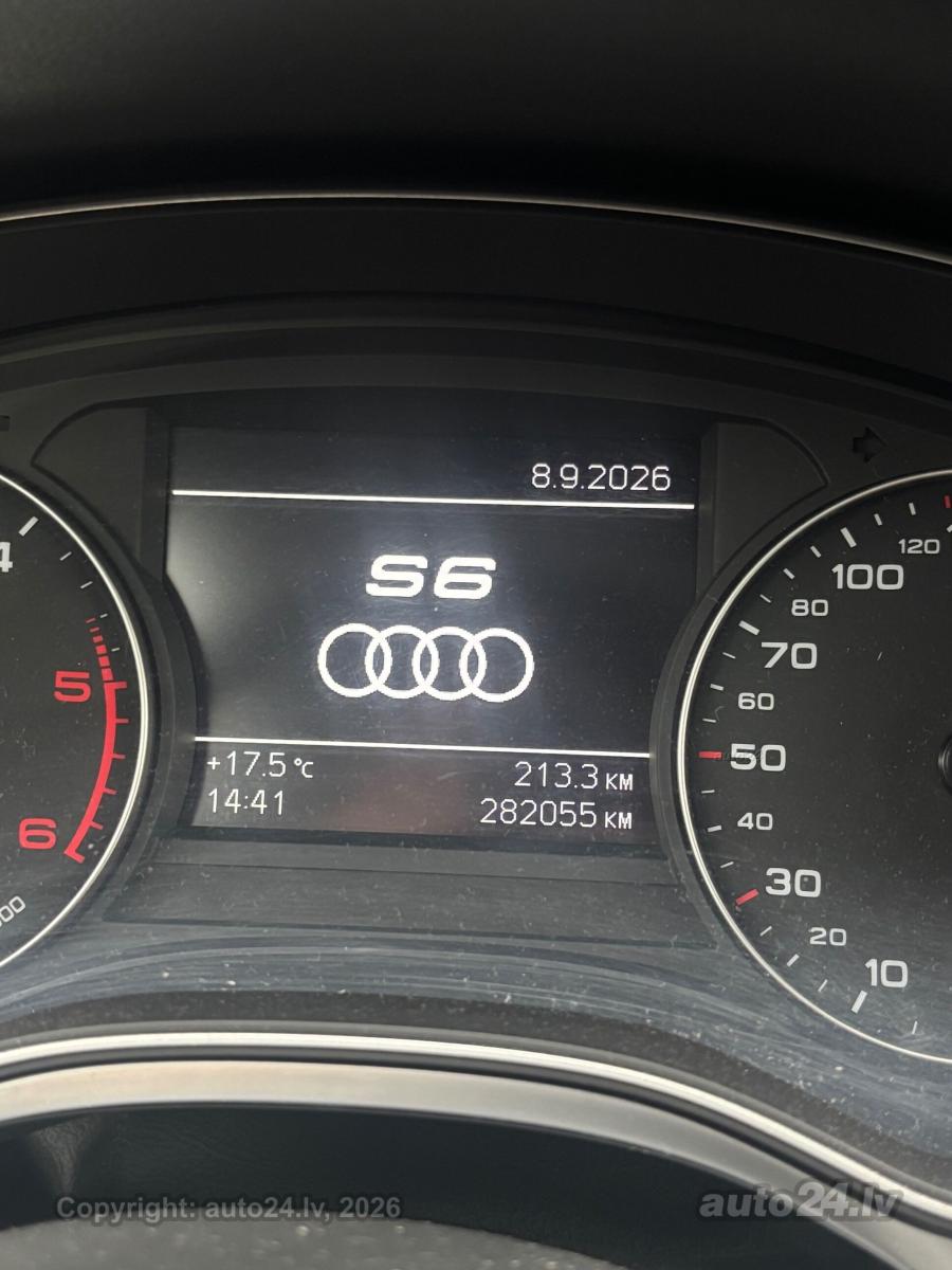 Grey Audi A6 2011 in Tallinn, with an engine capacity of 3.00 L and mileage of 282 thousand km for 10800 €, photo 13 on AUTOMOTO.COM.LV