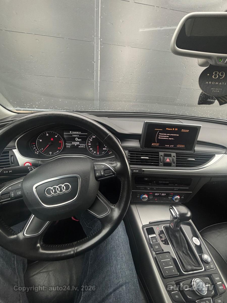 Grey Audi A6 2011 in Tallinn, with an engine capacity of 3.00 L and mileage of 282 thousand km for 10800 €, photo 14 on AUTOMOTO.COM.LV