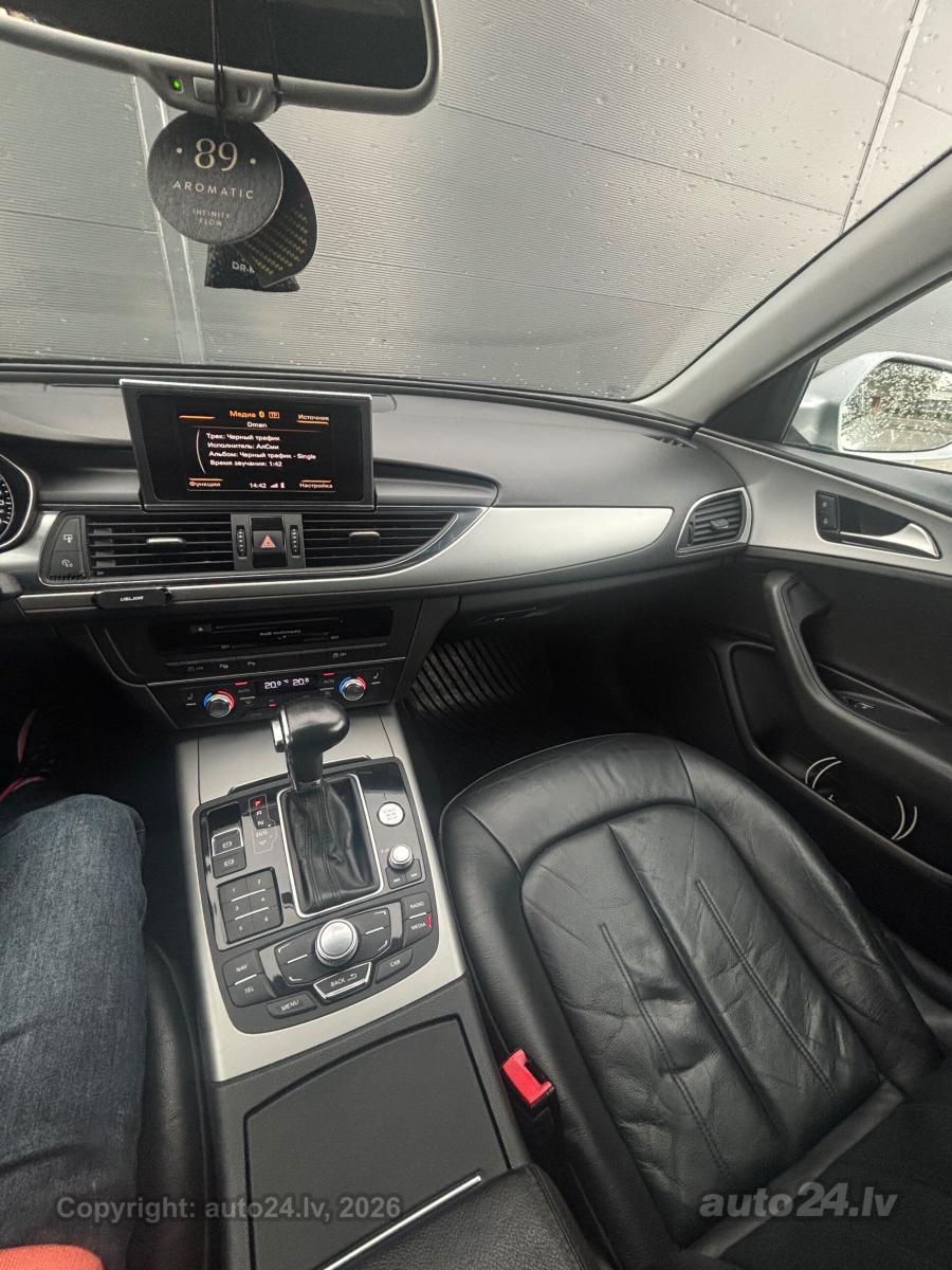 Grey Audi A6 2011 in Tallinn, with an engine capacity of 3.00 L and mileage of 282 thousand km for 10800 €, photo 15 on AUTOMOTO.COM.LV