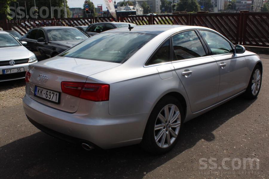 Pelēks Audi A6 2011 Liepāja, ar dzinēja tilpumu 3.00 L un nobraukumu 332 tūkst. km par 6350 €, foto 5 vietnē AUTOMOTO.COM.LV