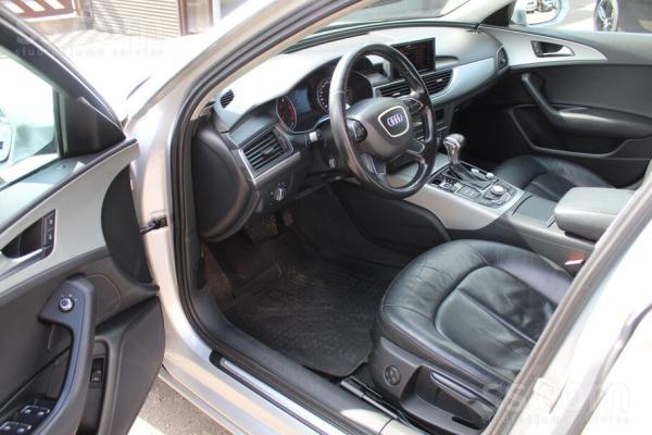 Grey Audi A6 2011 in Liepaja, with an engine capacity of 3.00 L and mileage of 332 thousand km for 6350 €, photo 7 on AUTOMOTO.COM.LV