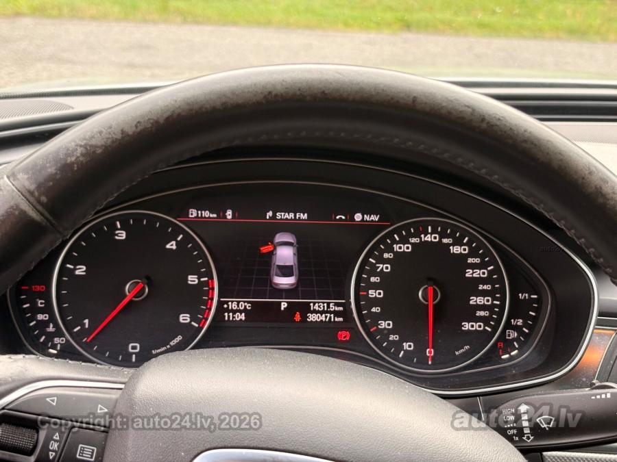 Pelēks Audi A6 2011 Tallina, ar dzinēja tilpumu 3.00 L un nobraukumu 380 tūkst. km par 9500 €, foto 12 vietnē AUTOMOTO.COM.LV