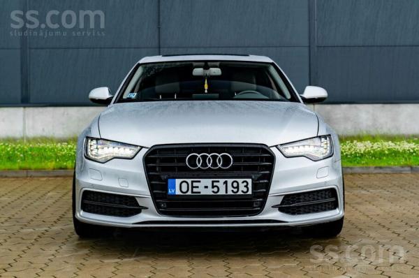 Grey Audi A6 2012 in Riga, with an engine capacity of 3.00 L and mileage of 228 thousand km for 12990 €, photo 2 on AUTOMOTO.COM.LV