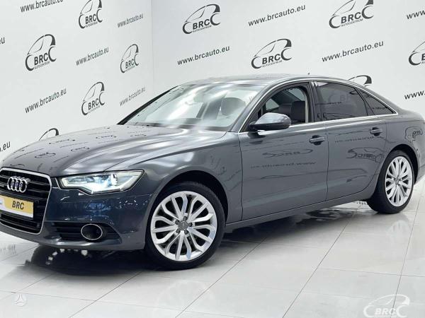 Pelēks Audi A6 2012 Viļņa, ar dzinēja tilpumu 2.97 L un nobraukumu 320 tūkst. km par 5900 €, foto 1 vietnē AUTOMOTO.COM.LV