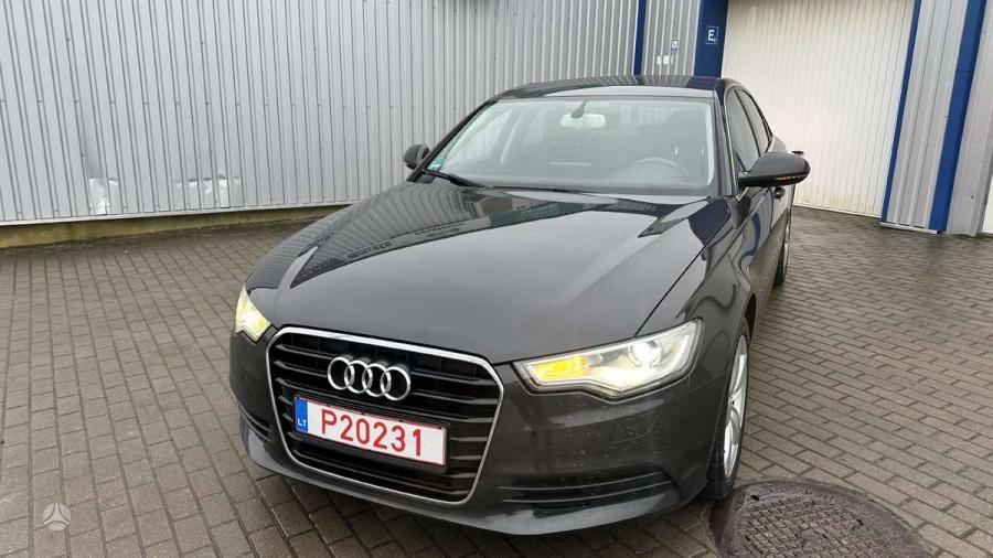 Grey Audi A6 2012 in Marijampole, with an engine capacity of 2.97 L and mileage of 256 thousand km for 9500 €, photo 2 on AUTOMOTO.COM.LV