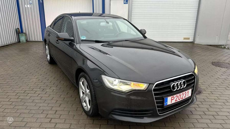 Grey Audi A6 2012 in Marijampole, with an engine capacity of 2.97 L and mileage of 256 thousand km for 9500 €, photo 4 on AUTOMOTO.COM.LV