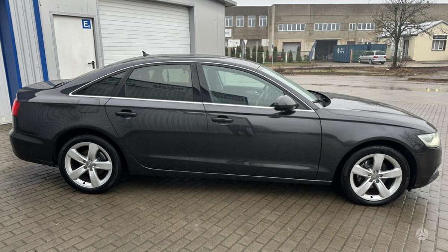 Grey Audi A6 2012 in Marijampole, with an engine capacity of 2.97 L and mileage of 256 thousand km for 9500 €, photo 6 on AUTOMOTO.COM.LV
