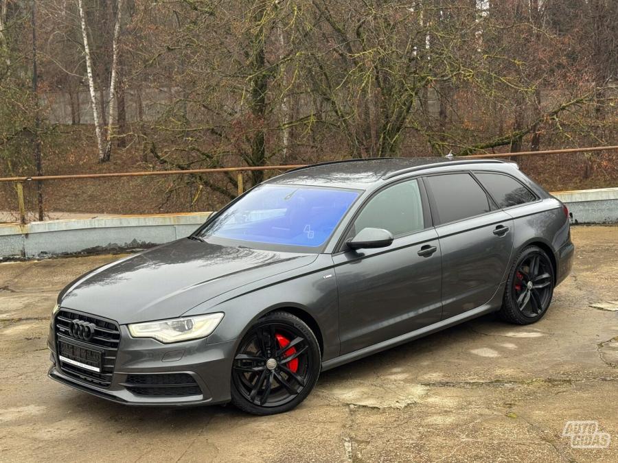 Grey Audi A6 2012 in Vilnius, with an engine capacity of 3.00 L and mileage of 215 thousand km for 13700 €, photo 12 on AUTOMOTO.COM.LV
