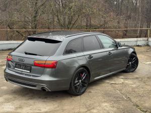 Grey Audi A6 2012 in Vilnius, with an engine capacity of 3.00 L and mileage of 215 thousand km for 13700 €, photo 14 on AUTOMOTO.COM.LV