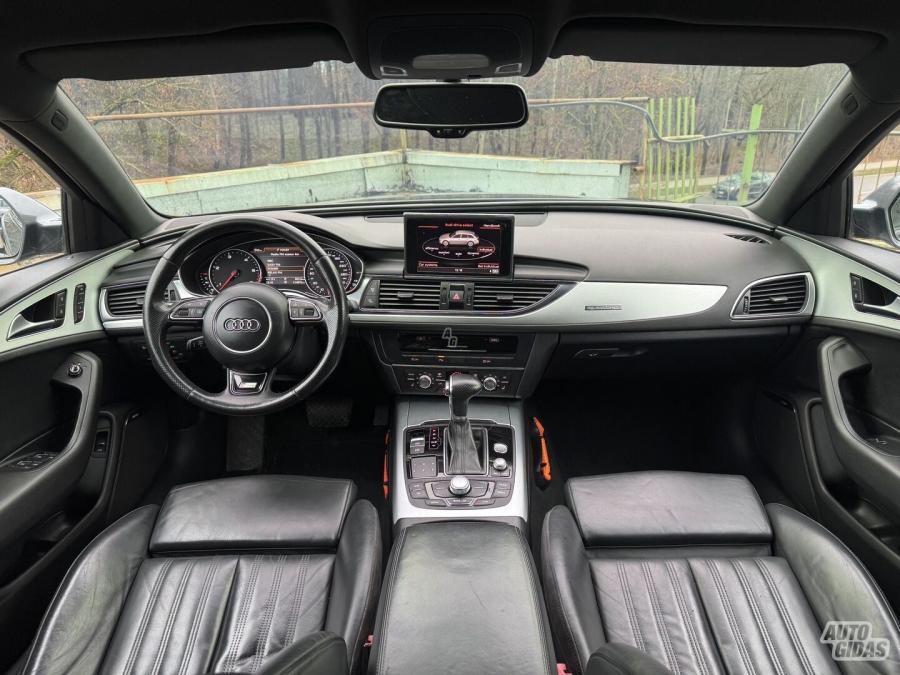 Grey Audi A6 2012 in Vilnius, with an engine capacity of 3.00 L and mileage of 215 thousand km for 13700 €, photo 19 on AUTOMOTO.COM.LV