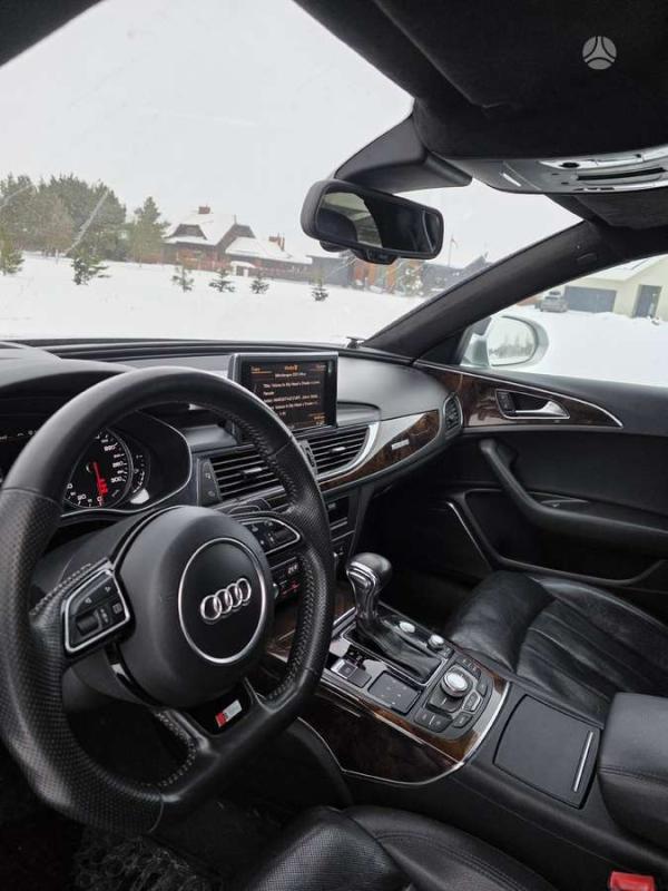 Grey Audi A6 2012 in Klaipeda, with an engine capacity of 3.00 L and mileage of 246 thousand km for 12400 €, photo 9 on AUTOMOTO.COM.LV