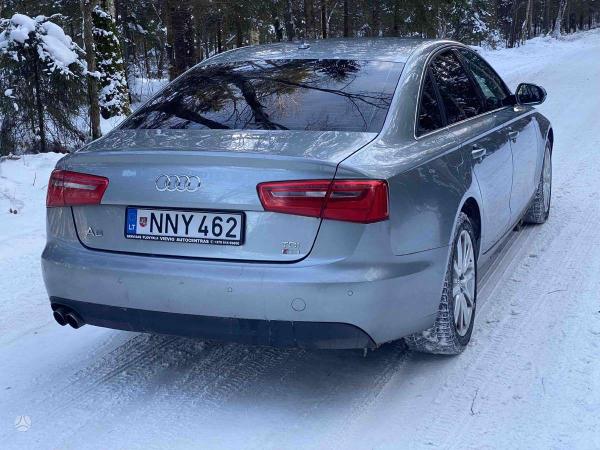 Grey Audi A6 2012 in Mazeikiai, with an engine capacity of 1.97 L and mileage of 337 thousand km for 8400 €, photo 3 on AUTOMOTO.COM.LV