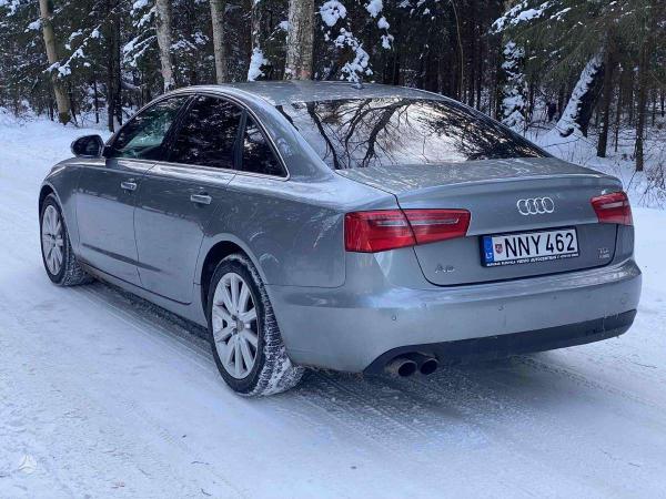 Grey Audi A6 2012 in Mazeikiai, with an engine capacity of 1.97 L and mileage of 337 thousand km for 8400 €, photo 4 on AUTOMOTO.COM.LV