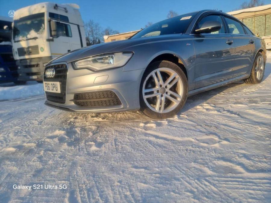 Pelēks Audi A6 2012 Jonava, ar dzinēja tilpumu 1.97 L un nobraukumu 145 tūkst. km par 3999 €, foto 7 vietnē AUTOMOTO.COM.LV