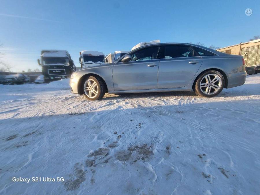 Pelēks Audi A6 2012 Jonava, ar dzinēja tilpumu 1.97 L un nobraukumu 145 tūkst. km par 3999 €, foto 9 vietnē AUTOMOTO.COM.LV
