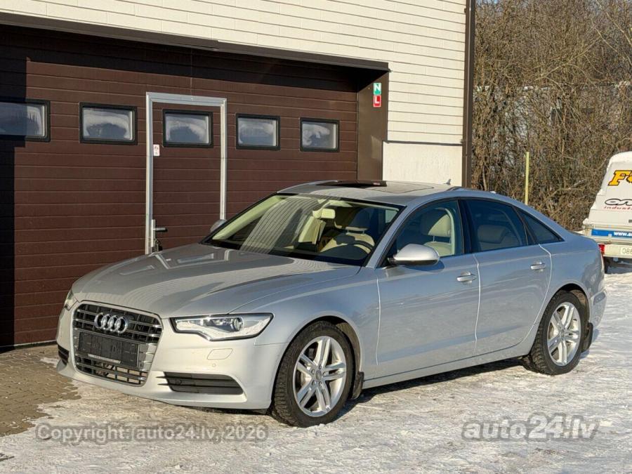 Pelēks Audi A6 2012 Veru, ar dzinēja tilpumu 2.00 L un nobraukumu 160 tūkst. km par 8900 €, foto 1 vietnē AUTOMOTO.COM.LV