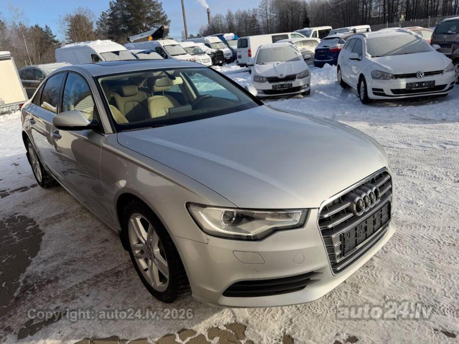 Pelēks Audi A6 2012 Veru, ar dzinēja tilpumu 2.00 L un nobraukumu 160 tūkst. km par 8900 €, foto 2 vietnē AUTOMOTO.COM.LV