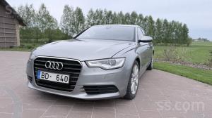 Grey Audi A6 2012 in Aizkraukle, with an engine capacity of 3.00 L and mileage of 284 thousand km for 8800 €, photo  on AUTOMOTO.COM.LV