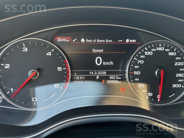 Grey Audi A6 2012 in Aizkraukle, with an engine capacity of 3.00 L and mileage of 284 thousand km for 8800 €, photo 10 on AUTOMOTO.COM.LV