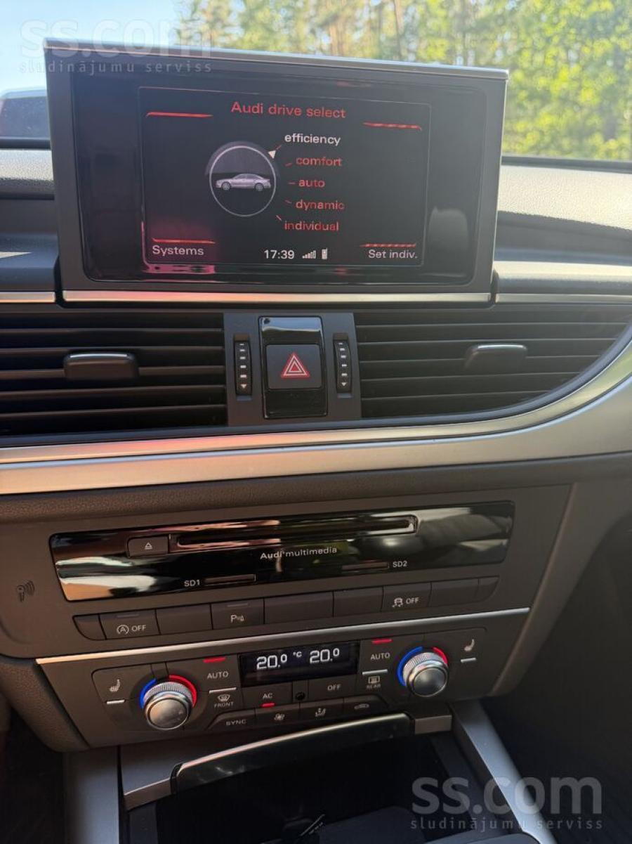Pelēks Audi A6 2012 Rīga, ar dzinēja tilpumu 2.00 L un nobraukumu 172 tūkst. km par 9000 €, foto 14 vietnē AUTOMOTO.COM.LV