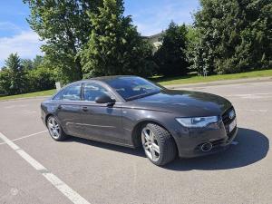 Grey Audi A6 2012 in Jonava, with an engine capacity of 2.97 L and mileage of 214 thousand km for 9200 €, photo 3 on AUTOMOTO.COM.LV