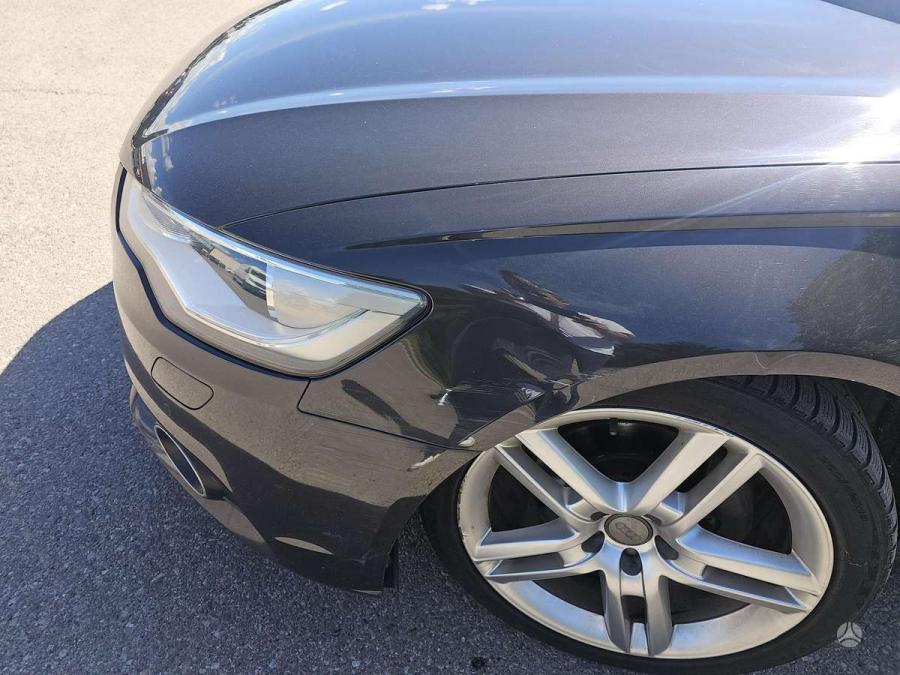 Grey Audi A6 2012 in Jonava, with an engine capacity of 2.97 L and mileage of 214 thousand km for 9200 €, photo 9 on AUTOMOTO.COM.LV