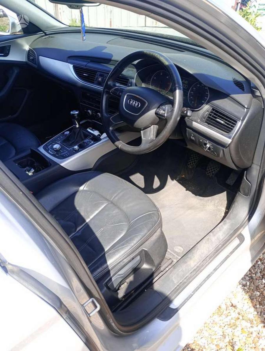 Pelēks Audi A6 2012 Kauņa, ar dzinēja tilpumu 1.97 L un nobraukumu 216 tūkst. km par 3400 €, foto 6 vietnē AUTOMOTO.COM.LV